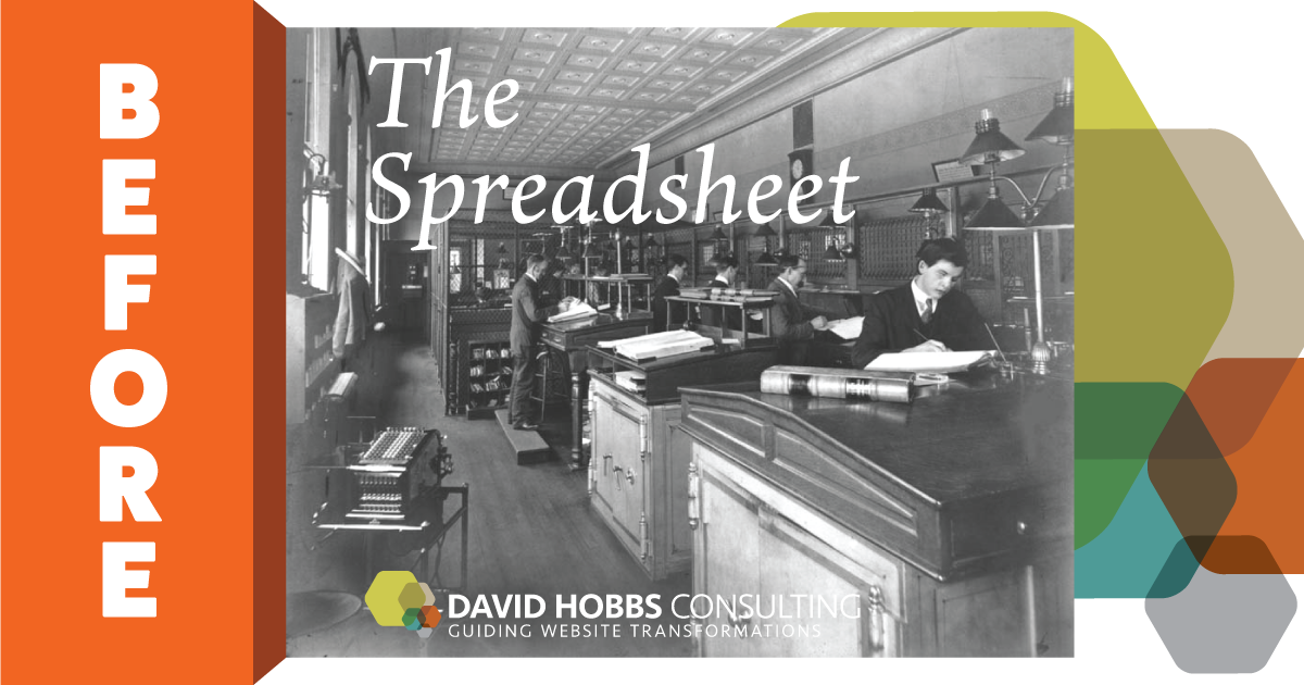 Before the Spreadsheet / David Hobbs Consulting LLC