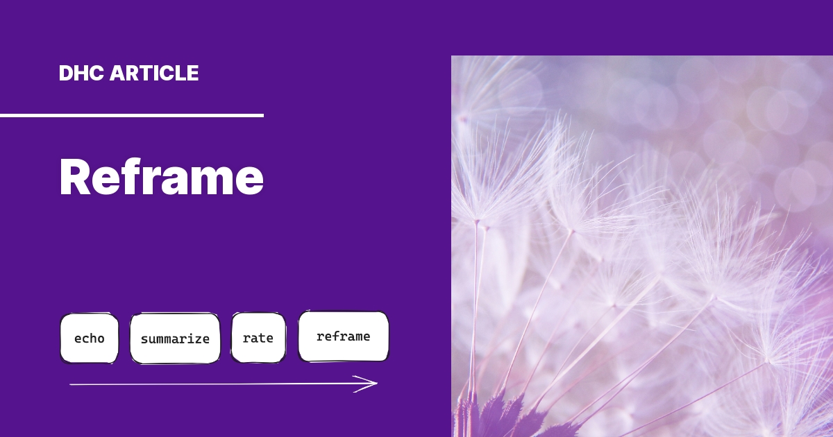 Reframe / David Hobbs Consulting LLC